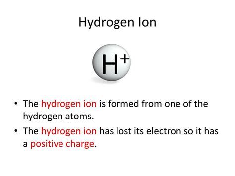 Does Hydrogen Form A Positive Ion At Frederick Saechao Blog