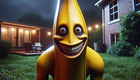 Creepy Banana Man In My Yard By Adayasilverclaw507 On Deviantart