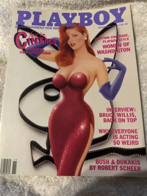 Playboy Magazine November 1988 Sex In Cinema 1250 Picclick Ca