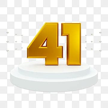 Número 41 PNG, Vectores, PSD, e Clipart Para Descarga Gratuita - Pngtree