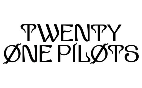 Twenty One Pilots Logo Twenty One Pilots Logo One Pilots Twenty One