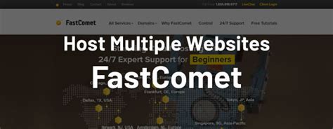 Can You Host Multiple Websites On Fastcomet Amdhosting