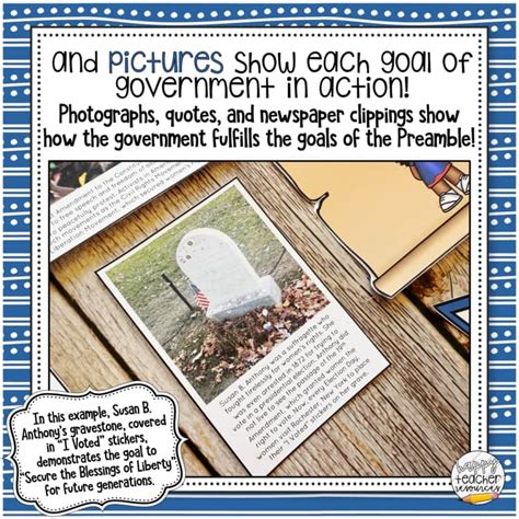 Civics Classroom Decor U S Constitution Preamble Bulletin Board