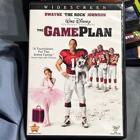 Disney Media Disney The Game Plan Movie Dvd Dwayne The Rock Johnson