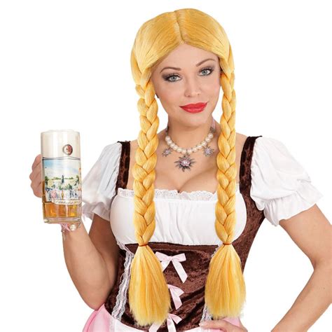 Peruk Med Flätor Oktoberfest