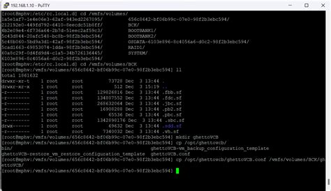Резервное копирование виртуальных машин с помощью Ghettovcb Internet