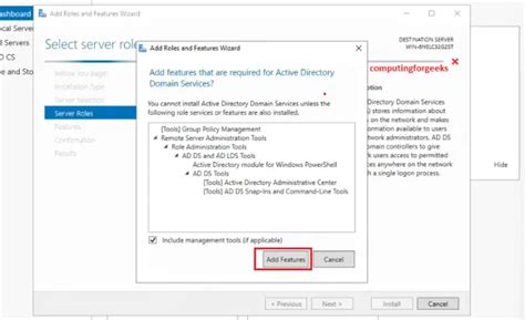 Install Active Directory Domain Services In Windows Server 2022 Computingforgeeks