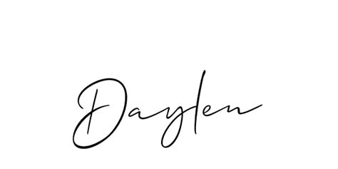 93 Daylen Name Signature Style Ideas Fine Esign