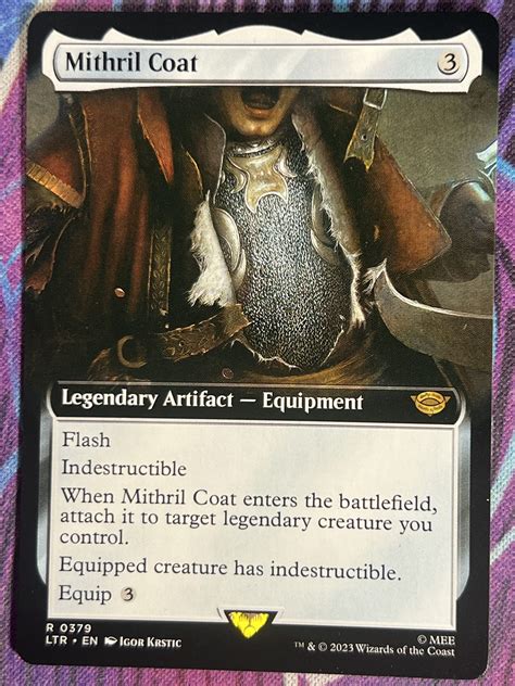 Mithril Coat Ltr Extended Art 379 Bootleg Mage
