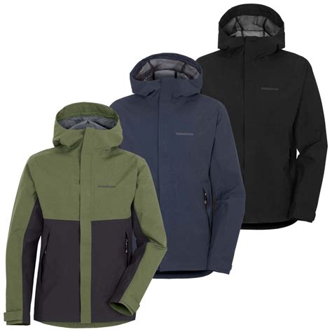 Didriksons Grit 2 Mens Waterproof Jacket Run Charlie