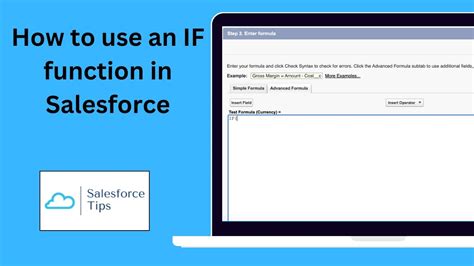 how to use an if function in salesforce youtube