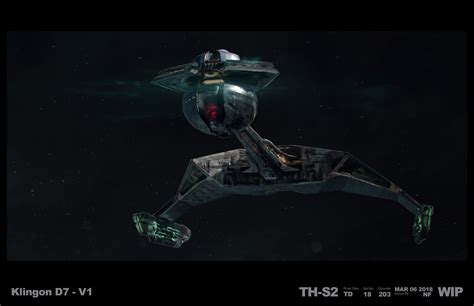Star Trek Discovery Klingon D7 By Ryan Dening Rimaginarystarships