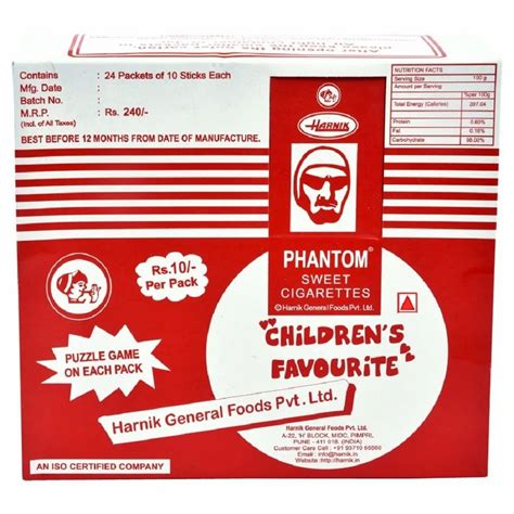 Phantom Sweet Cigarette Candy At Rs 200 Pack Flavoured Candies In Pune Id 2851298735188
