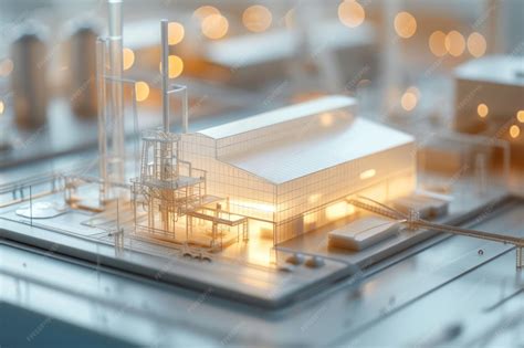 Premium Photo Building Of Facility Design Factory Or Manufacturing