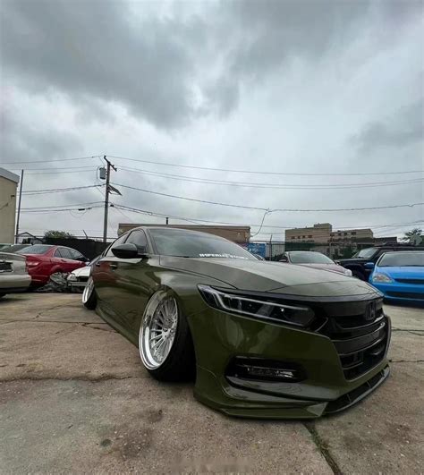 十代雅阁 低趴姿态 气动避震 你喜欢吗？ 汽车汽车资讯雅阁社区易车社区