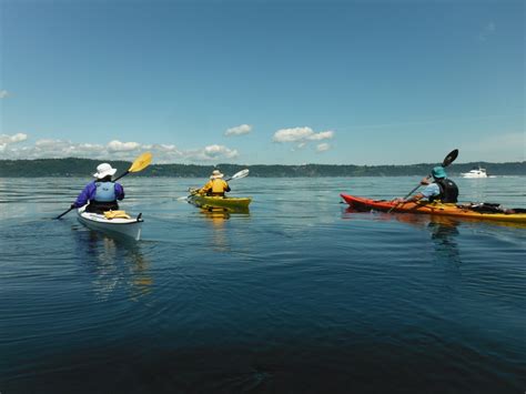 Pacific Northwest Seasons Kayaking Puget Sound Maury Island