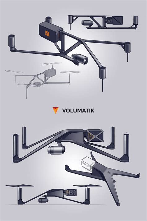 FPV racer drone design proposals Décoration créative Design produit Electronique