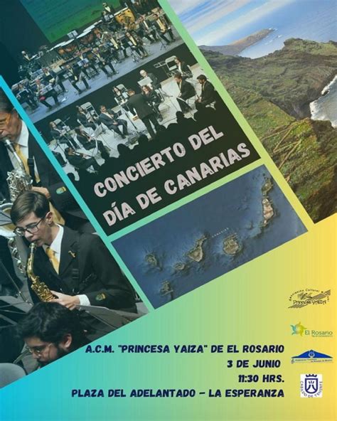 Concierto De La Acm Princesa Yaiza Por El Día De Canarias 3 De Junio