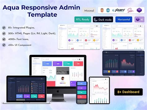 Responsive Admin Dashboard Template Artofit