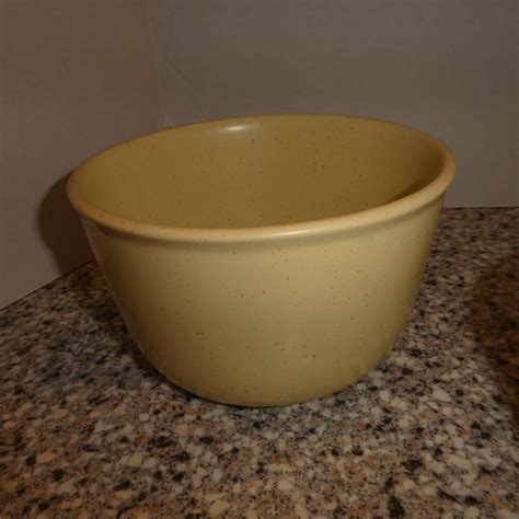 Lot 5 Complete Colorful Set Of 5 Vintage Pottery Speckled Nesting
