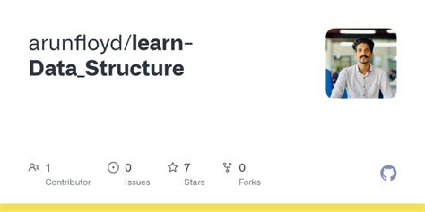 Github Arunfloydlearn Datastructure Arun Vinod K