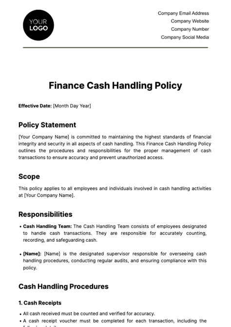 Free Accounting Fixed Asset Policy Template To Edit Online