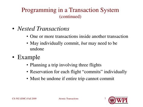 Ppt Atomic Transactions Powerpoint Presentation Free Download Id9552281