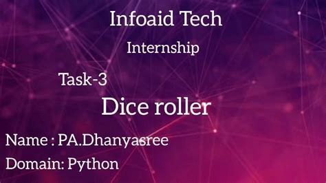 Dhanyasree Pa On Linkedin Infoaidtech Aidtech Pythonprogramming