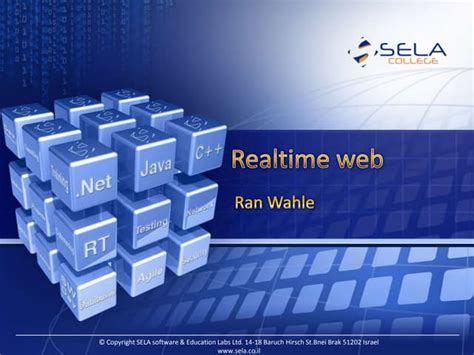 Realtime Web Experience With Signalr Ppt