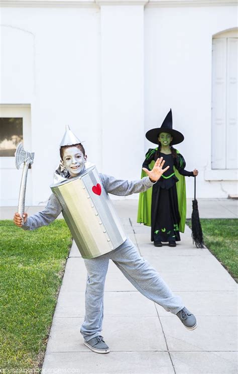 The Tin Man From Wizard Of Oz Wizard Of Oz Costumes Diy Tin Man