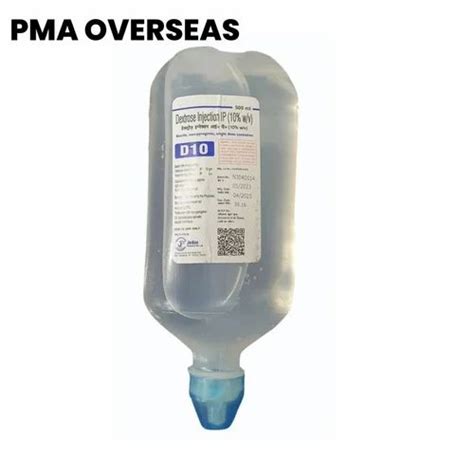 Isotonic 500ml D10 Dextrose Injection Iv Fluids At Rs 21bottle Iv