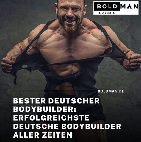 Bester Deutscher Bodybuilder Markus Rühl Und Co