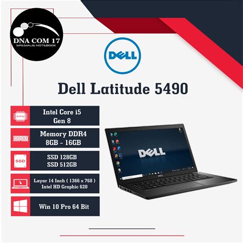 Jual Laptop Dell Latitude Core I Core I Ram Gb Ssd Gb Mulus Original
