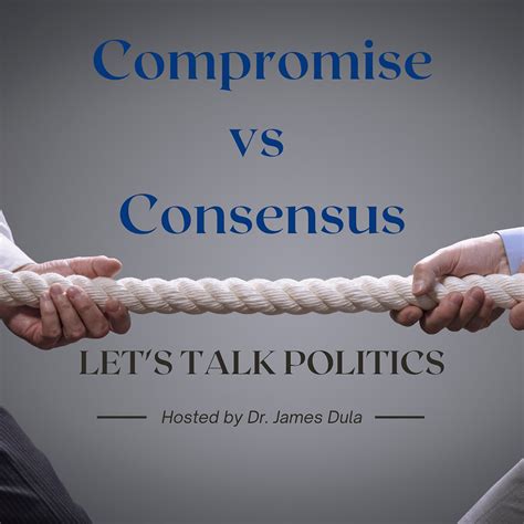Compromise Vs Consensus Compromise Vs Consensus