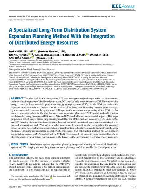 A Specialized Long Term Distribution System Expansion Planning Method