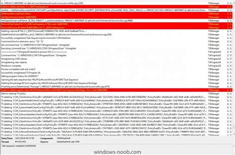 OSD Failure Configuration Manager Windows Noob Com