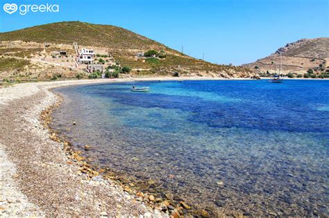 Patmos Alikes Beach Photos Map Greeka