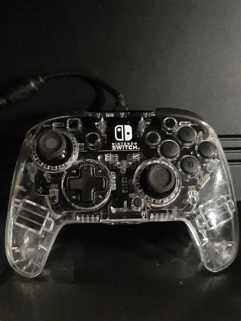 Nintendo Switch Led Wired Controller Editorial Photography Image Of