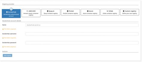 How To Add An Authenticated Dockerhub Registry To Portainer And Manage