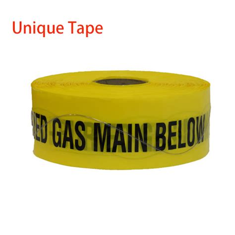 warning tape with tracer wire wrapping tape for underground pipeline