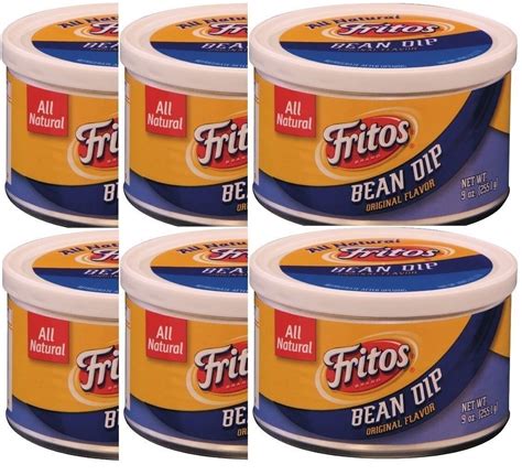 Fritos Bean Dip 9 Ounce Pack Of 6