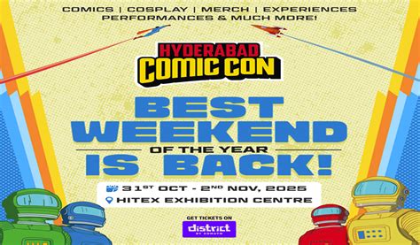 Comic Con India Returns To Hyderabad This October Telangana Today