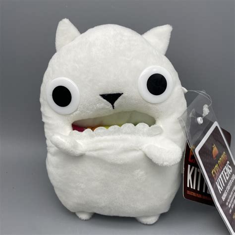 Exploding Kittens Rainbow Ralphing Cat With Bonus Card Nwt White Kitty Plush ‘18 Ebay