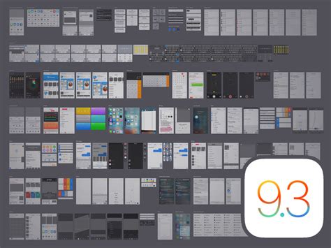 Ios 9 3 Iphone Gui Kit Sketch Freebie Download Free Resource For