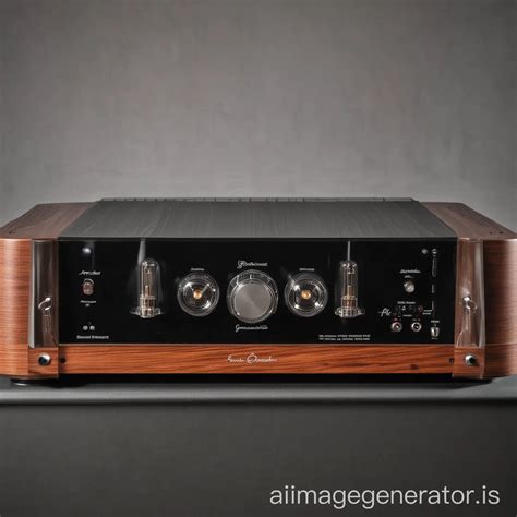 Vacuum Tube Audio Amplifier In Boxed Sonus Faber Aida Ii Acoustic