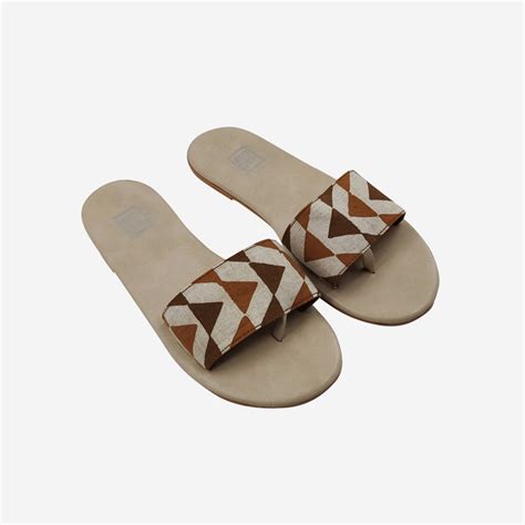 Post Card Gladiola Brown Flats Sandals Buy Post Card Gladiola
