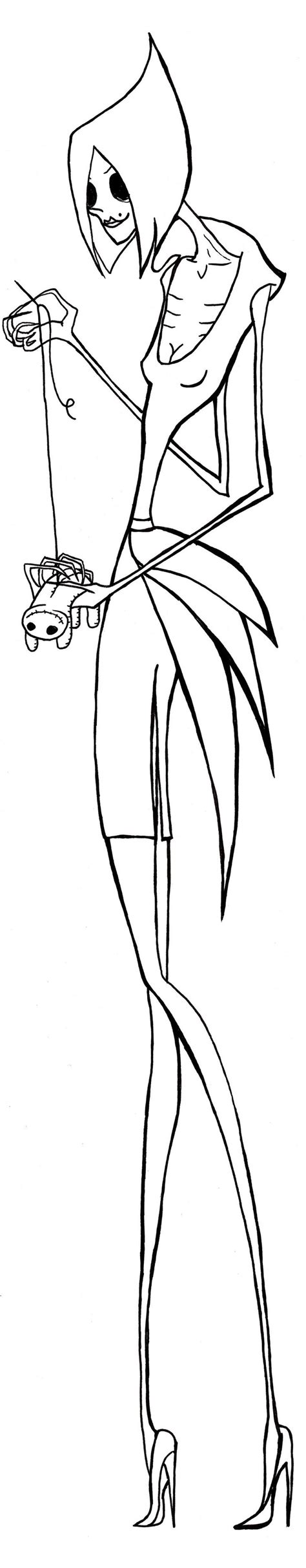 Coraline Coloring Pages Other Mother 2025