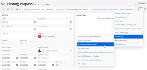 Supplier Correction Invoice For Delivered Purchase Order Ifs Community