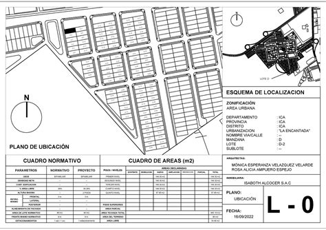 Plano De Ubicacion N N Esquema De Localizacion ZonificaciÓn Area Urbana Departamento Ica