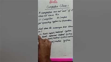Computer Class I Computer Computerknowledge Computerclasses Youtube